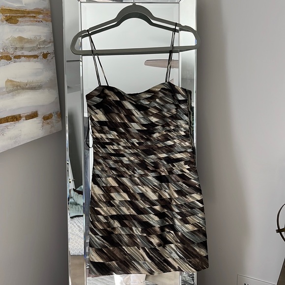 JS Collections | Dresses | Js Collections Strapless Cocktail Dress ...